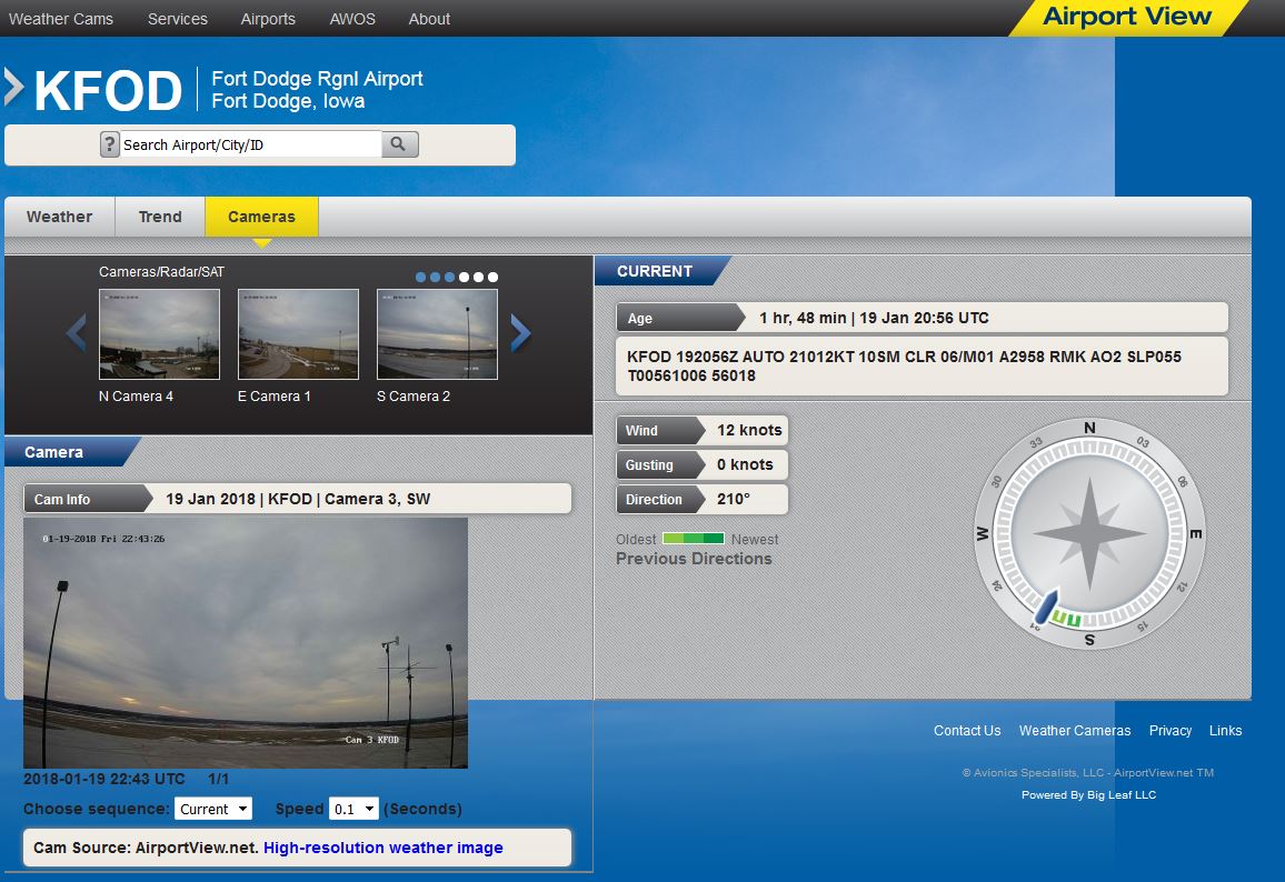 Weather Info & LIVE Cameras! / City of Fort Dodge, Iowa