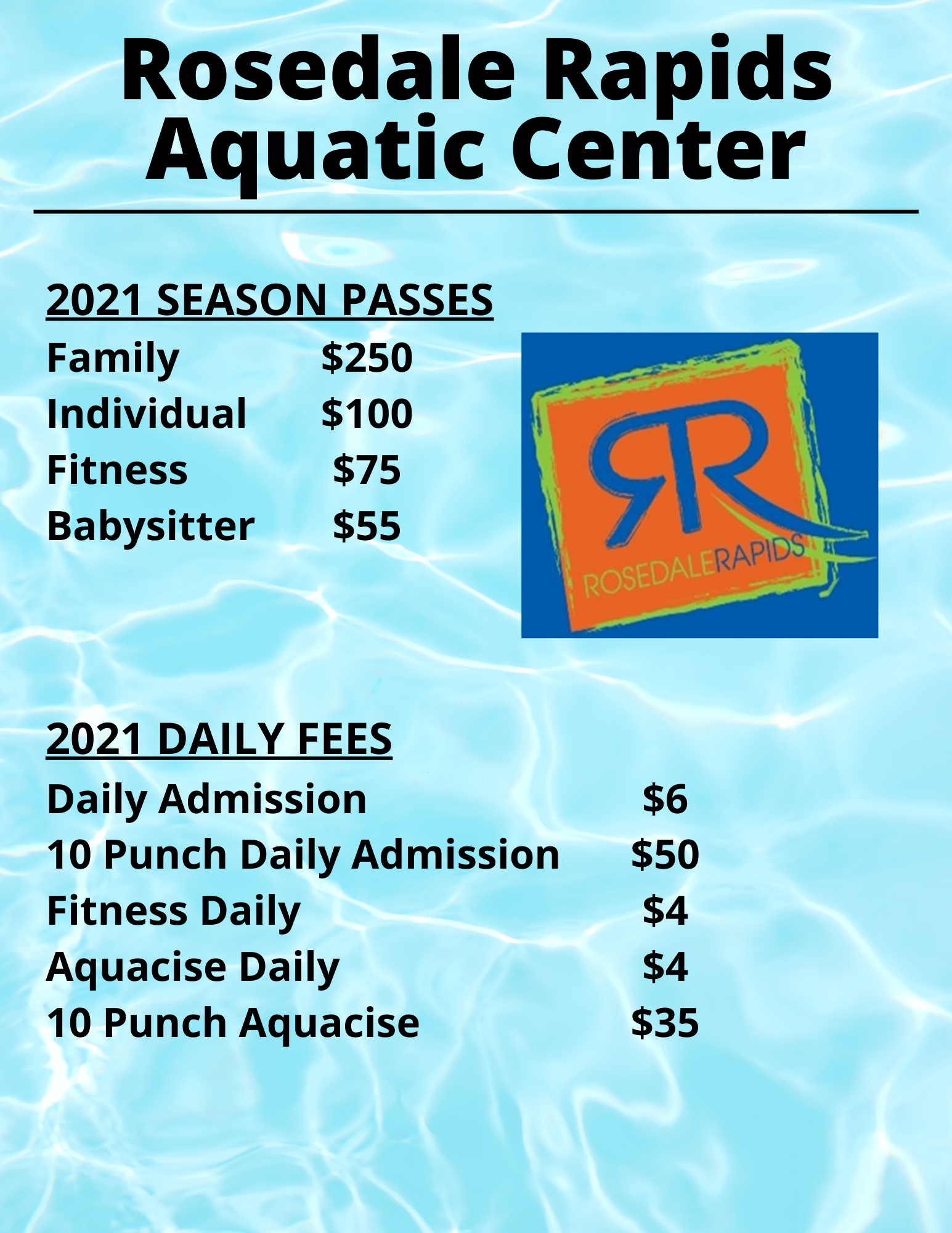 Rosedale Rapids Aquatic Center / City of Fort Dodge, Iowa
